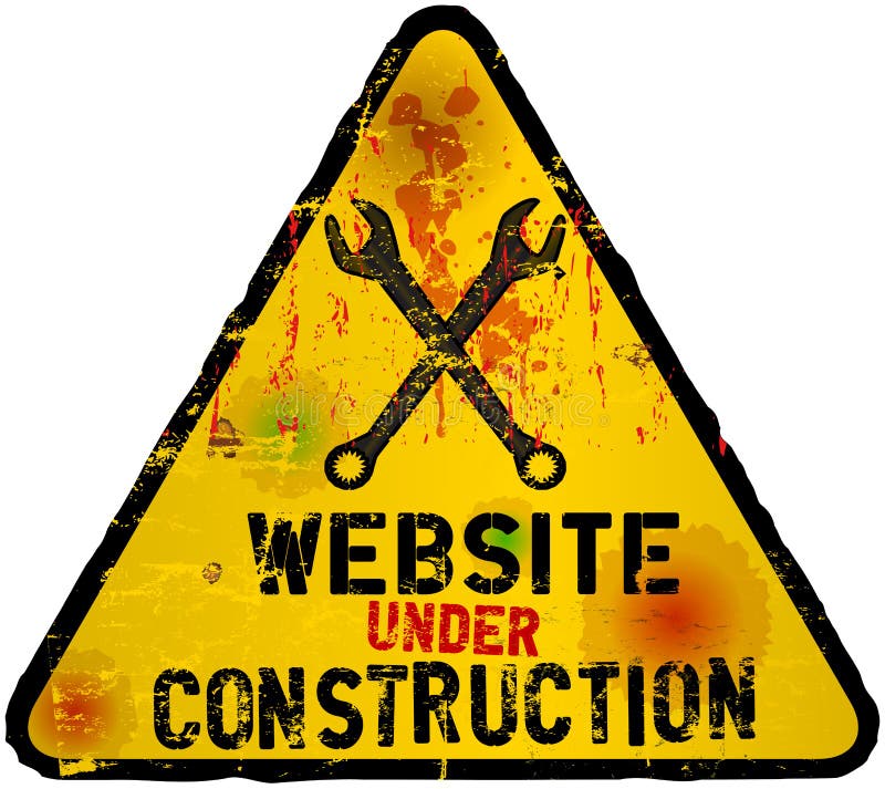 Website under construction stock vector. Illustration of repair - 44227111