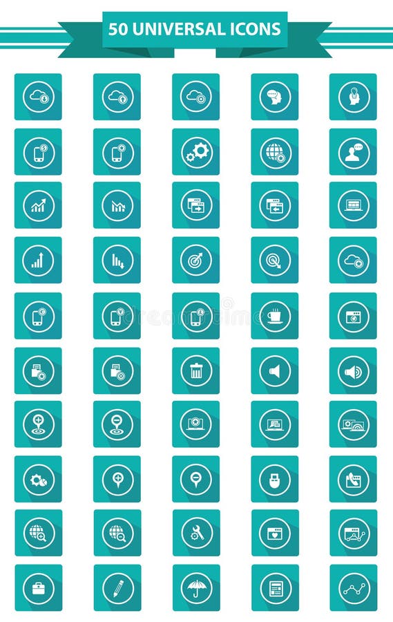 Website,Universal icons stock vector. Illustration of computer - 35519975