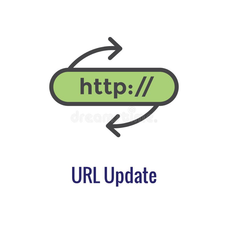 Website Update Icon - with Arrows Thin Line - Outline Imagery Stock ...
