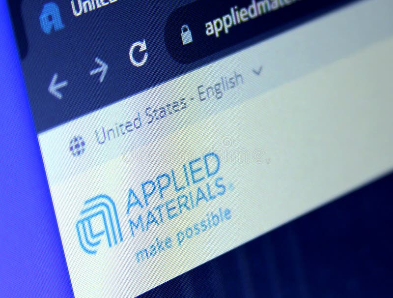 Applied Materials Company Logo Editorial Image - Image of services ...