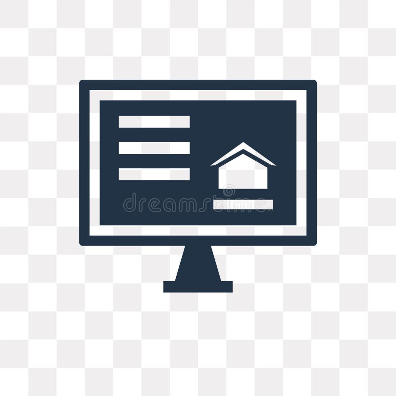 Website Vector Icon Isolated on Transparent Background, Website Stock ...