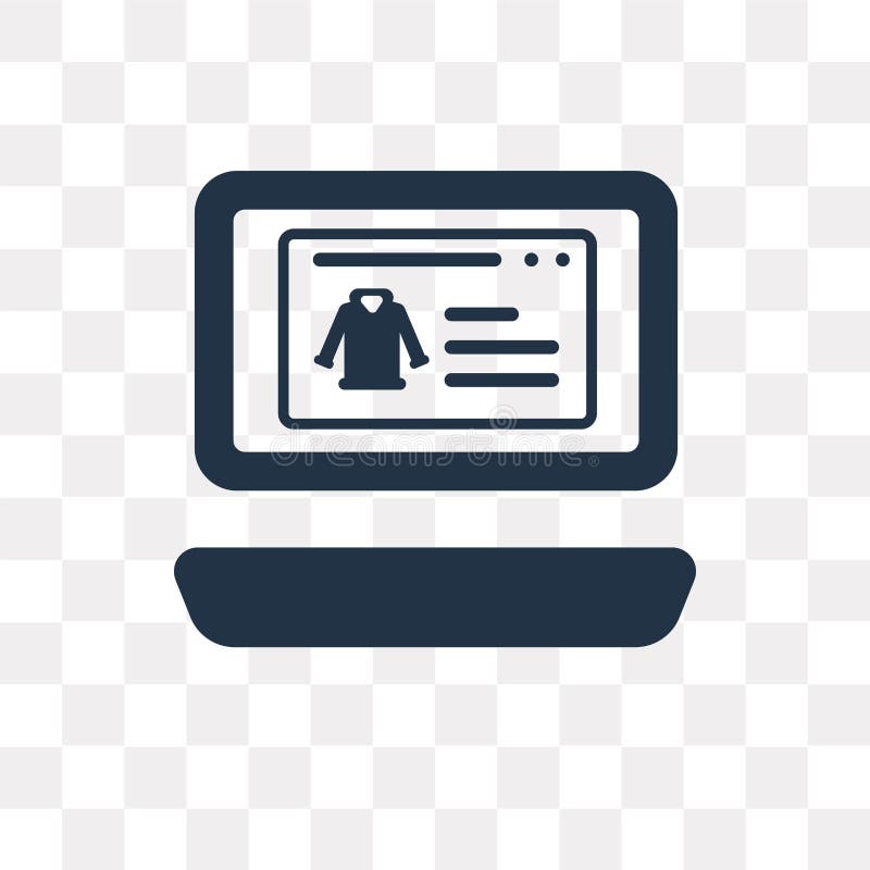 Website Vector Icon Isolated on Transparent Background, Website Stock ...