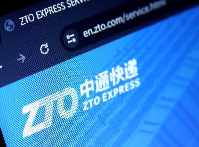 Zto Express Delivery Company Editorial Photo - Image of company, icon ...
