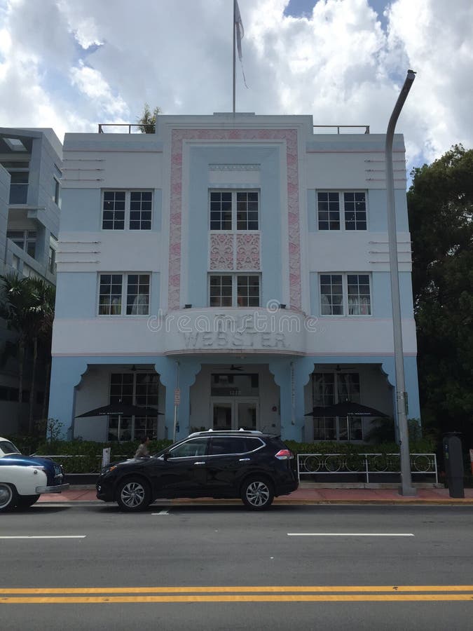 The Webster editorial photo. Image of beach, deco, miami - 53435726