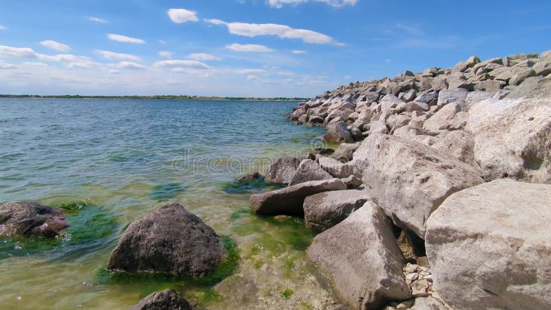 Webster Reservoir Kansas stock footage. Video of scenic - 323914134