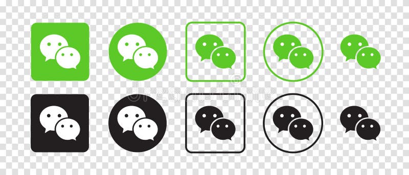 WeChat Vector Logo Icon Set. Vector Illustration Editorial Stock Photo ... WeChat Vector Logo Icon Set. Vector Illustration Editorial Stock Photo ...