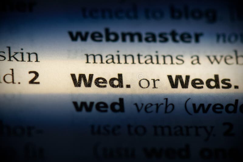 Wed stock photo. Image of word, minimal, closeup, learn - 161577112
