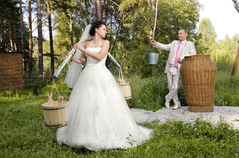 Wedding stock photo. Image of female, fiancee, married - 26828882