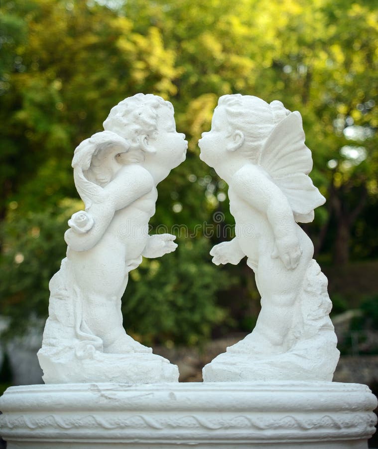 Kissing Angels Stock Photos - Free & Royalty-Free Stock Photos from ...
