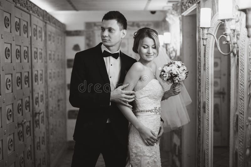 Wedding autmn stock image. Image of autmn, nature, groom - 52394675