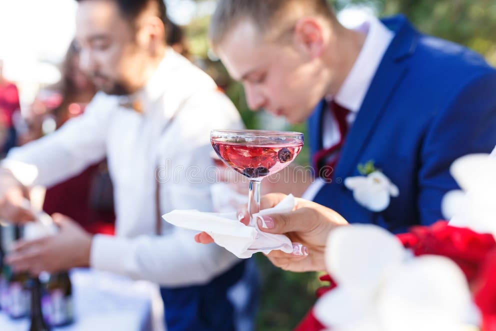 The wedding banquet stock image. Image of pine, cocktail - 75615169
