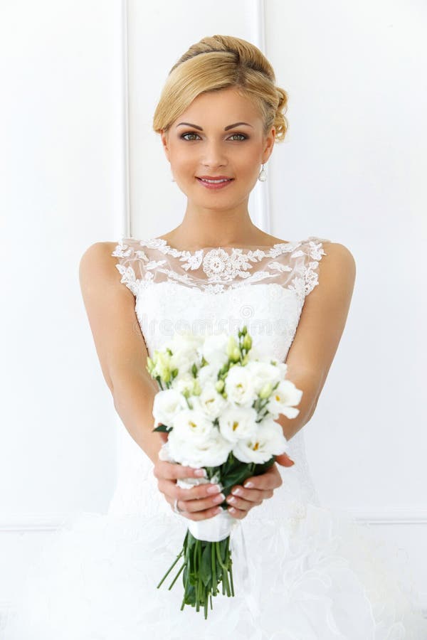 Wedding. Beautiful bride stock image. Image of adult - 43072831