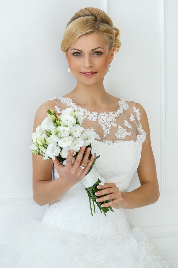 Wedding. Beautiful bride stock photo. Image of bride - 41523636