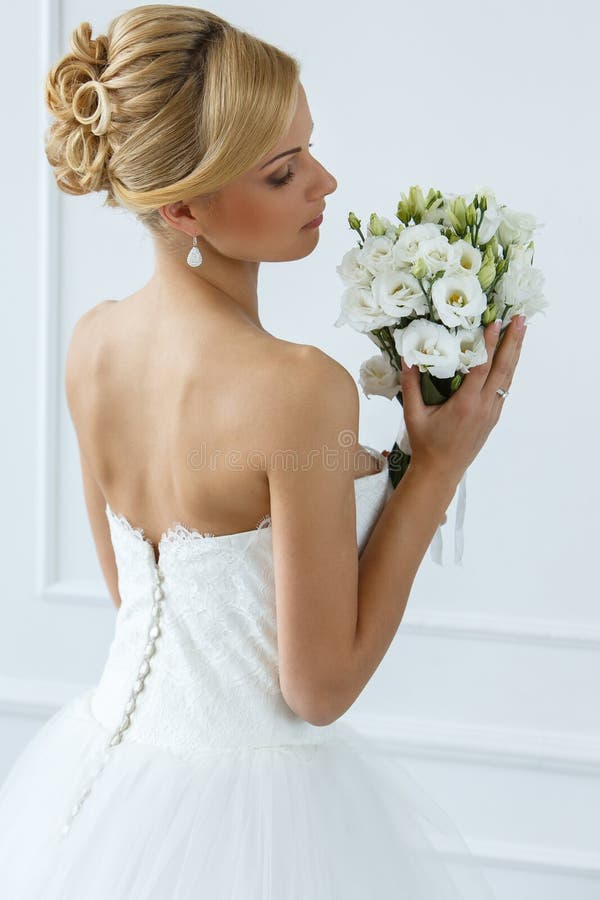 Wedding. Beautiful bride stock photo. Image of bride - 41523636