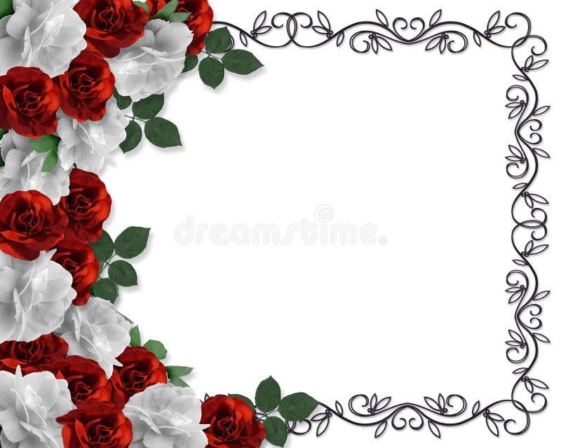 Red Rose Flower Border Design Pink Flowers Rose Flower Border Png