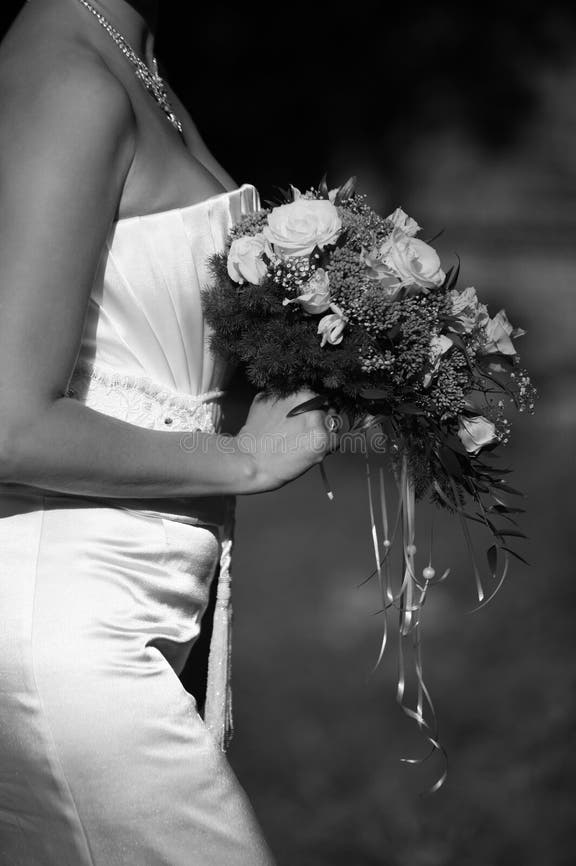 Wedding bouquet stock photo. Image of dress, rose, tradition - 3192228
