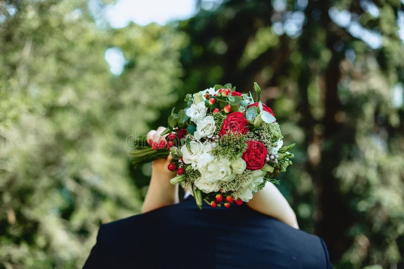 Flower behind female back stock photo. Image of hold - 16414368