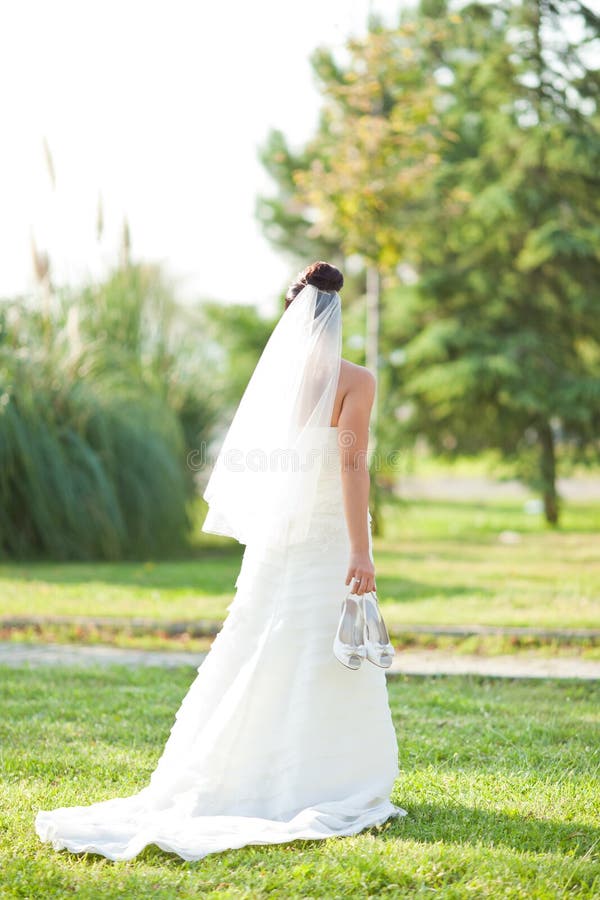 Wedding bride stock image. Image of wedding, smiling - 28449293