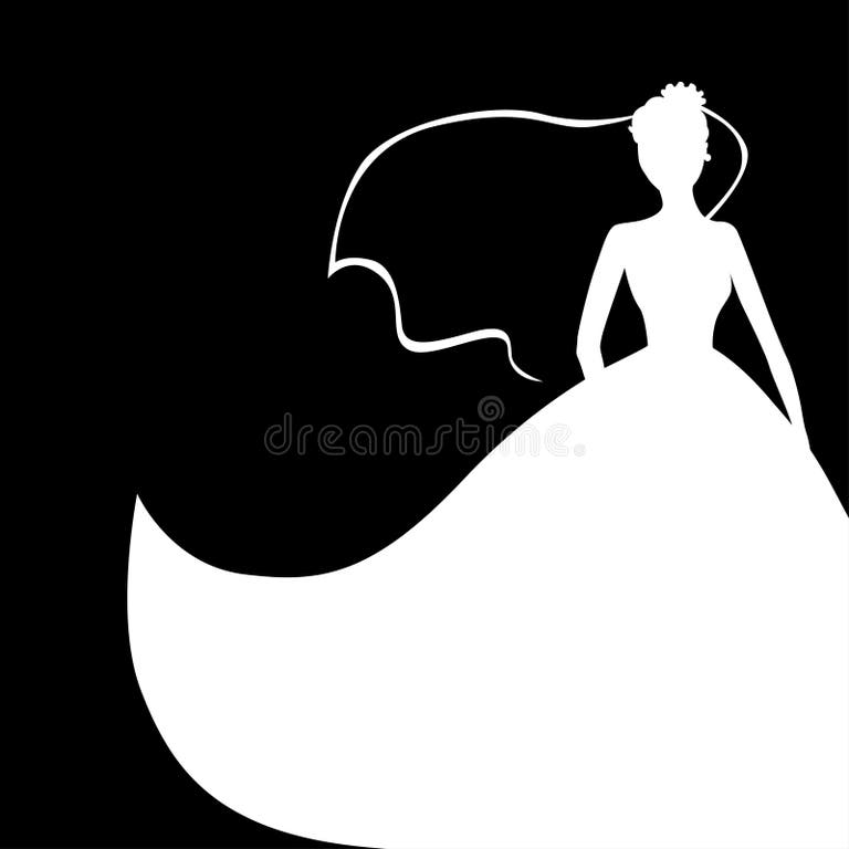 Wedding Bride Silhouette Stock Illustrations – 17,568 Wedding Bride Silhouette Stock ...