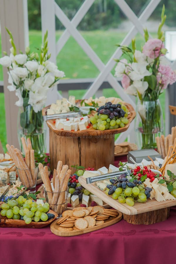 Wedding buffet table stock image. Image of cook, fresh - 105279161