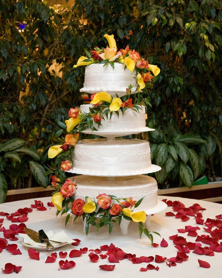 Outdoor wedding Scene stock image. Image of back, flower - 34395169