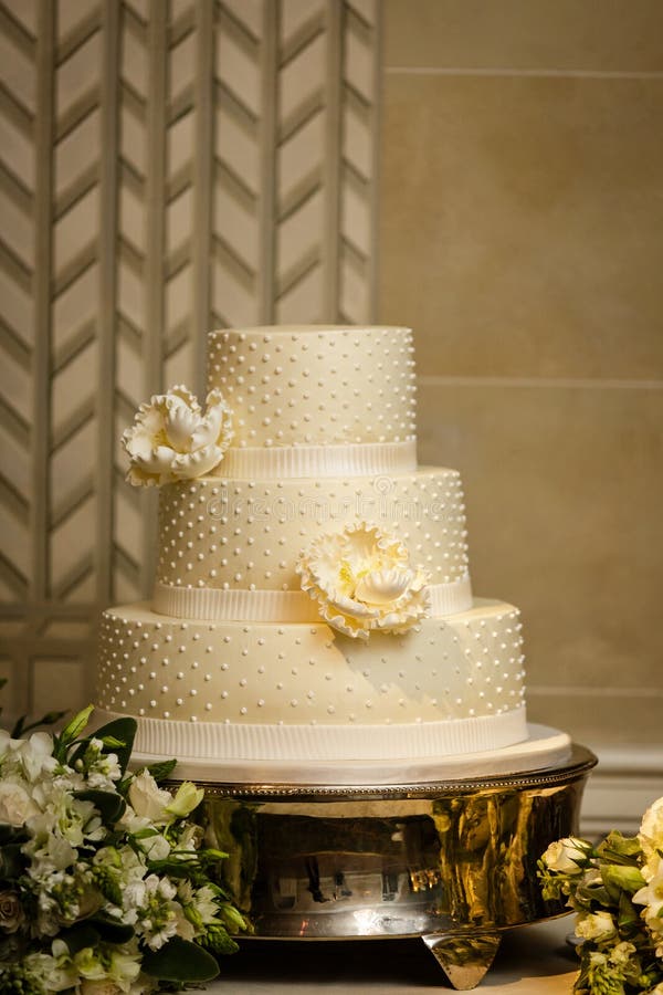 Wedding cake stock image. Image of pink, table, delicious - 102322893