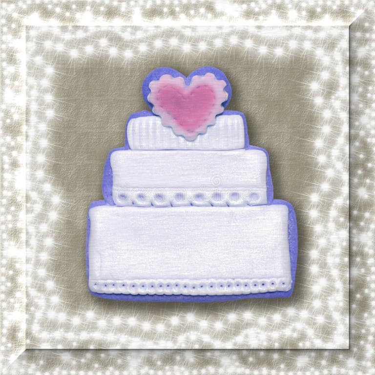 Wedding cake card stock photo. Image of greeting, happiness - 22883362