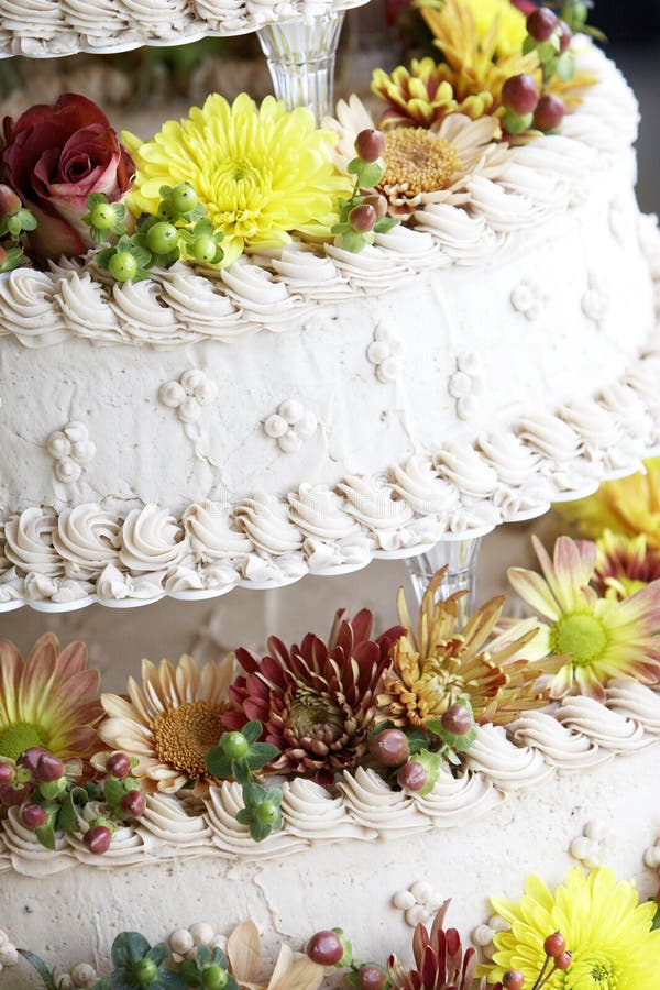 Big fancy wedding cake stock image. Image of treat, candy - 1900933