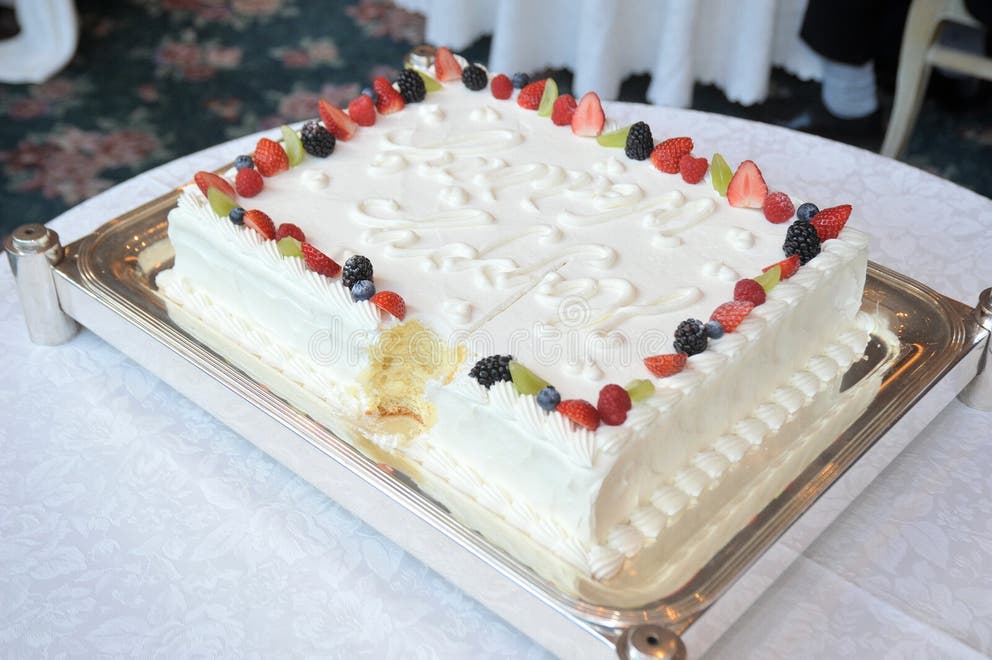 Wedding cake stock image. Image of flower, expectations - 55403167