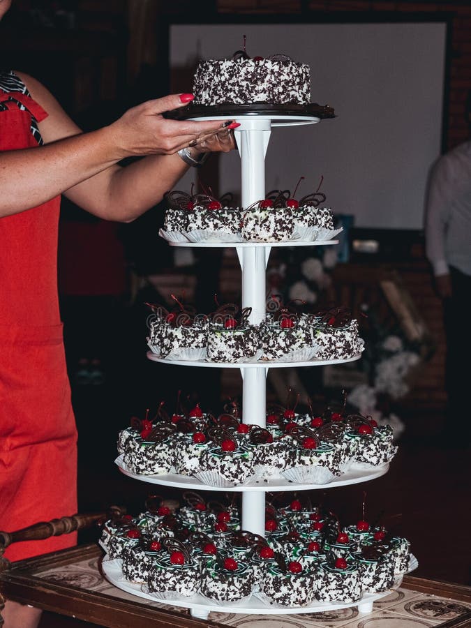 Wedding cake, pastries stock image. Image of cake, pastries - 259161875