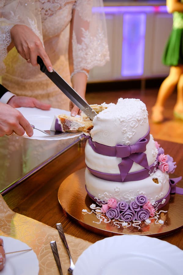 Wedding Cake at Wedding Reception Stock Image - Image of love, food ...