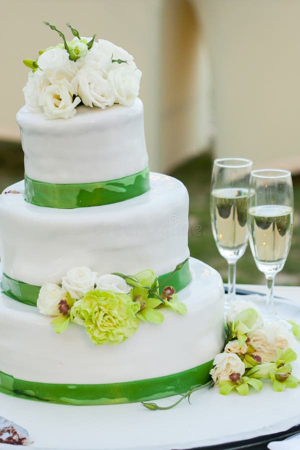 Wedding cake stock photo. Image of party, romantic, tradition - 56663944