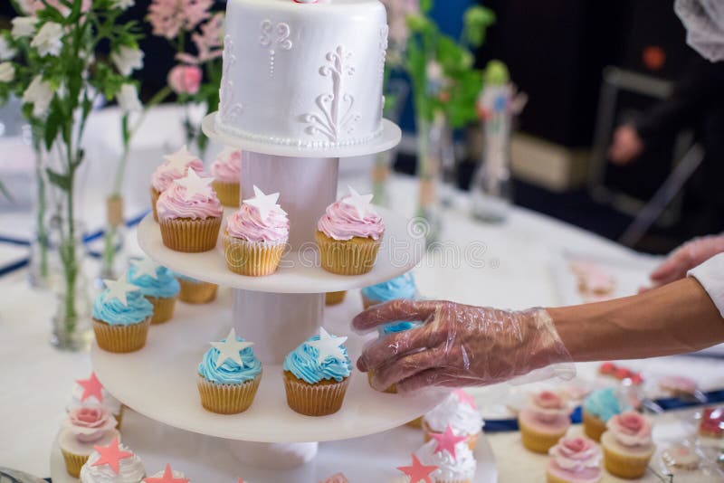 Wedding cakes stock image. Image of dining, cupcake, cooking - 40818025