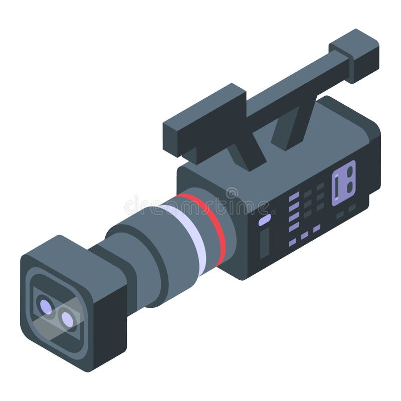Wedding Camera Icon Isometric Vector. Planner Event Stock Vector ...