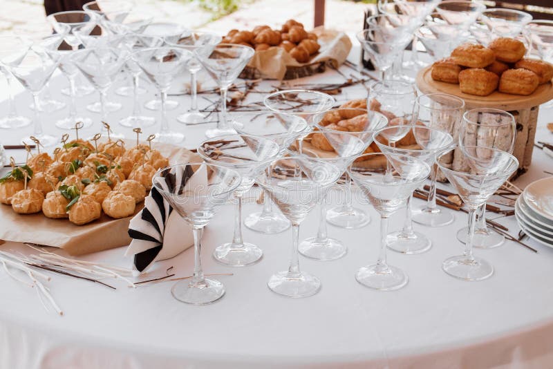 Wedding Candy Bar Decoration Setup with Delicious Cakes and Sweets ...