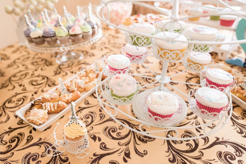 Wedding Candy Bar Live stock photo. Image of colors, candy - 55795500