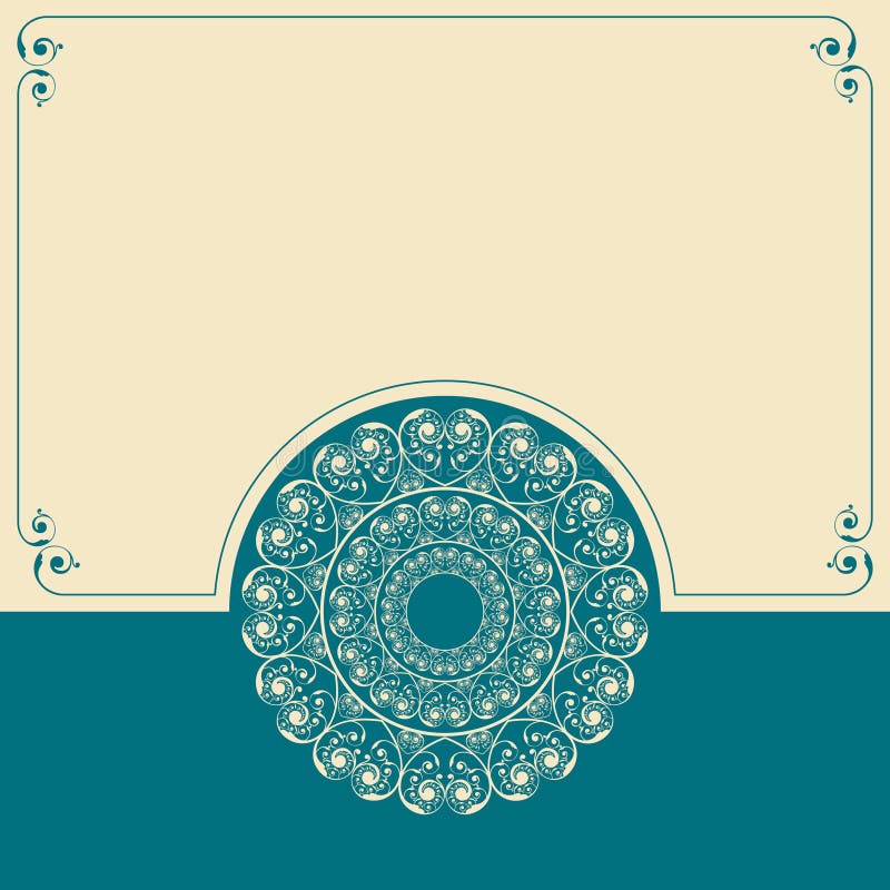 Wedding Card design stock vector. Illustration of elegant - 91182537