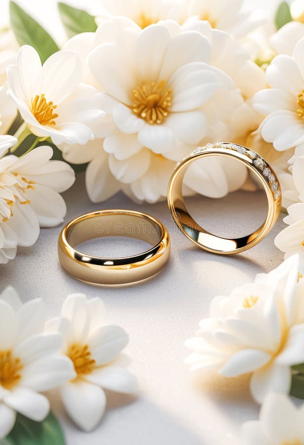 Wedding Card Series, Beautiful Formal Wedding Decoration Stock Image ...