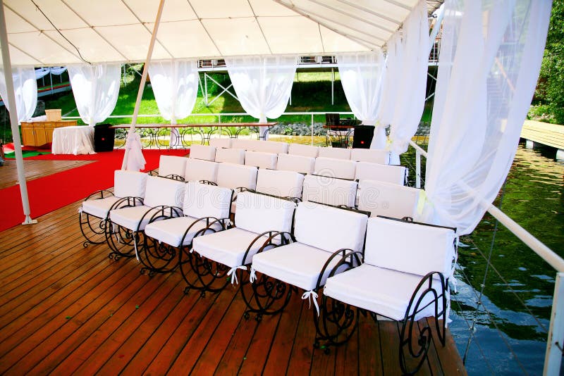 Wedding Location stock image. Image of branch, flowers - 4181267