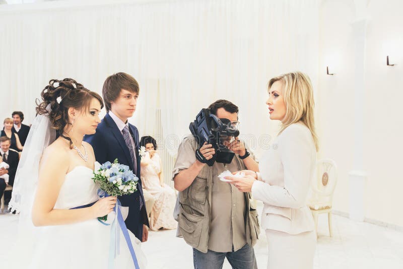 Wedding Ceremony editorial stock image. Image of bride - 87437504