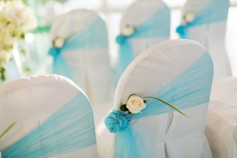 Wedding chair stock photo. Image of beautiful, indoors - 35983608
