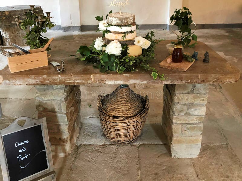 Wedding Cheese Tiered Cake stock image. Image of cheddar - 132104663