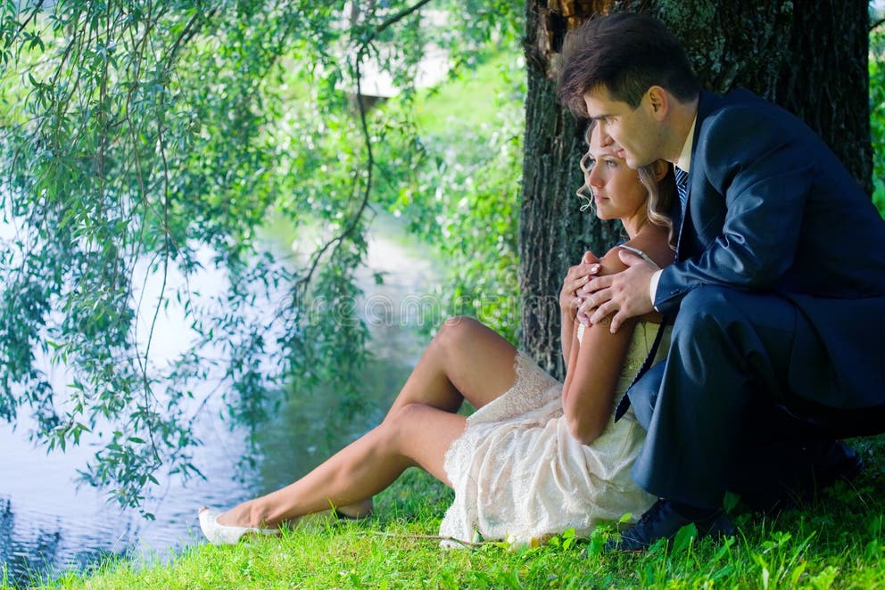 Wedding couple stock photo. Image of marriage, fidelity - 13843586