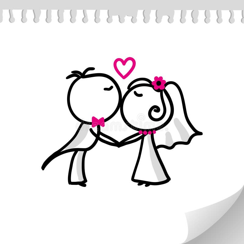 Wedding Couple Stock Vector Illustration Of Happy Graphic 31326028