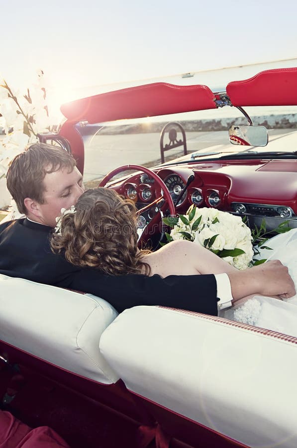 Sitting couple stock photo. Image of people, convertible - 19491286