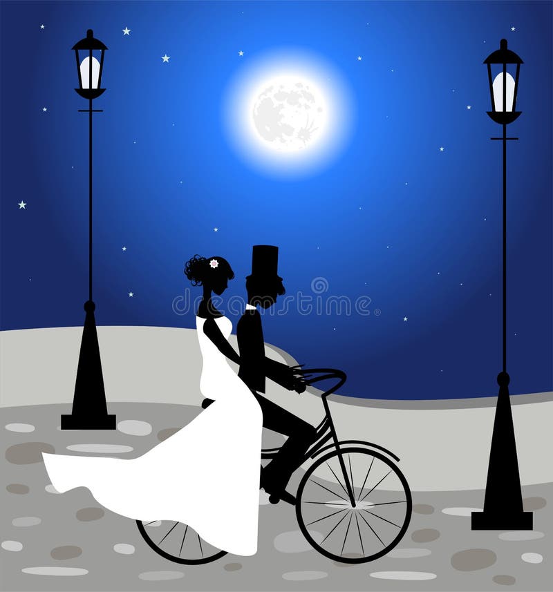 Wedding couple stock vector. Illustration of companion - 45304585