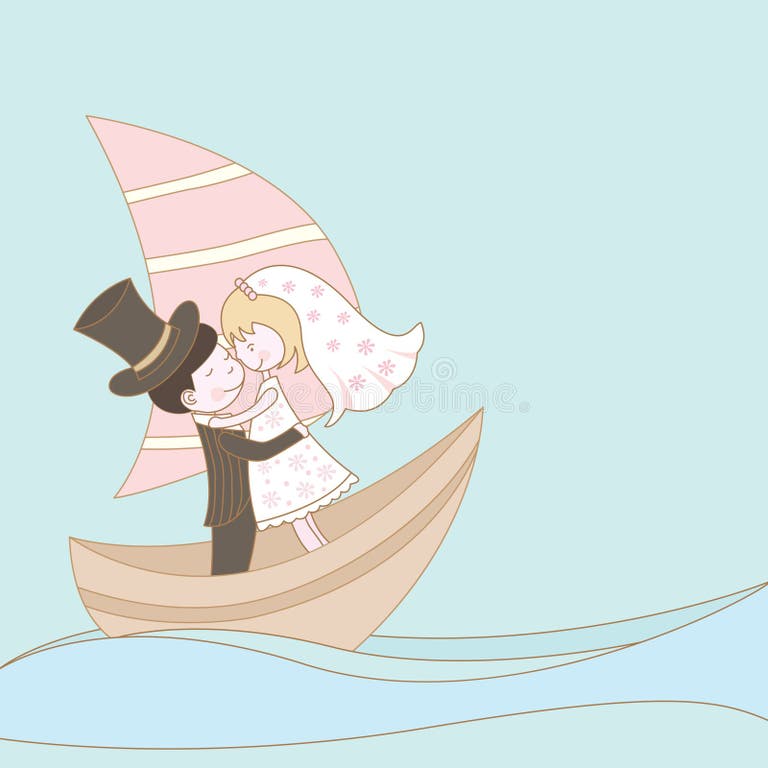Couple Cruise Happy Ship Stock Illustrations – 163 Couple Cruise Happy ...