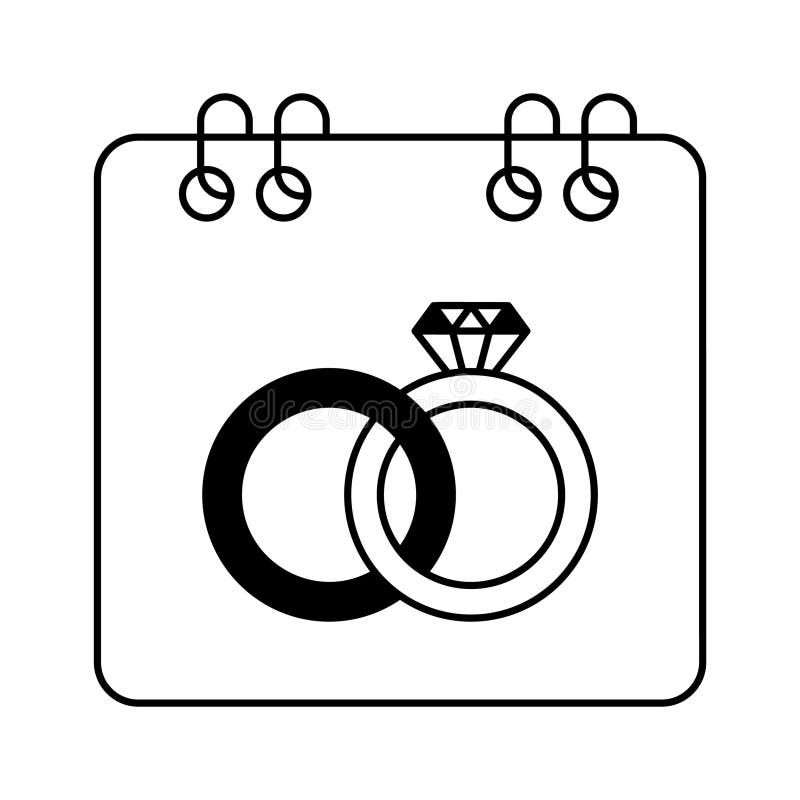 Wedding Date stock vector. Illustration of celebration - 336003983