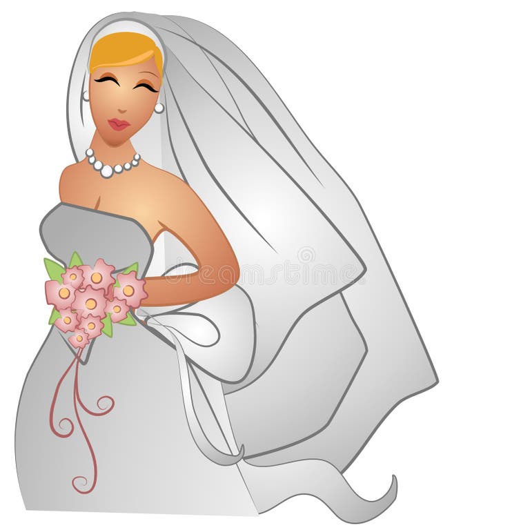Happy Face Bride Stock Illustrations – 2,043 Happy Face Bride Stock ...