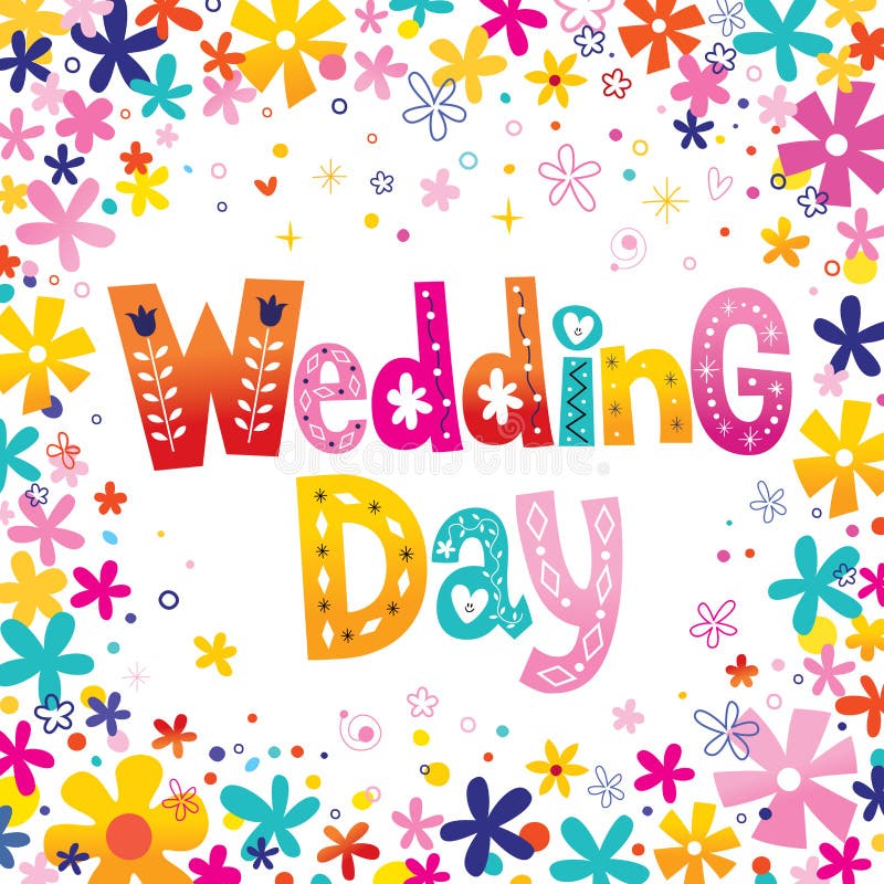 Wedding Day Stock Illustrations – 717,154 Wedding Day Stock ...